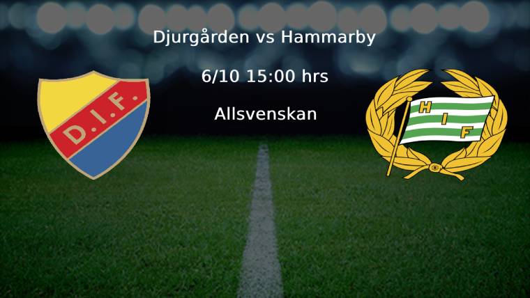 Få ett riskfritt spel på Stockholmsderbyt mellan Djurgården och Hammarby!
